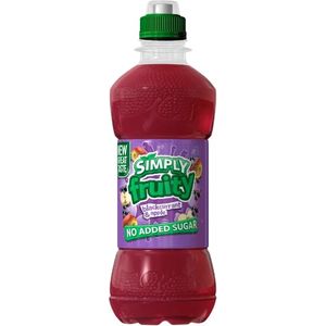 Simply Fruity Blackcurrant & Apple, PET, 330 ml x 12