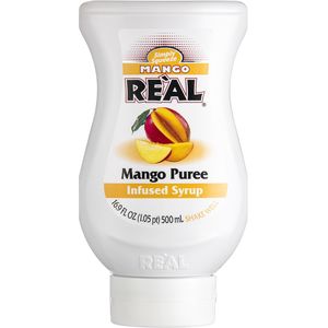 Re'al Mango puree infused syrup, 50 cl x 6