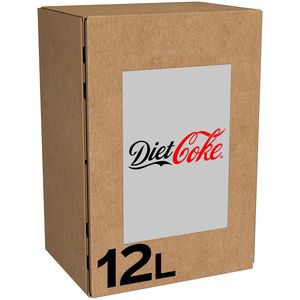 Diet Coca Cola High Ratio, BIB, 12 lt x 1