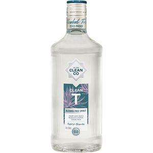 Clean Co T Tequila Alternative Non Alcoholic Oaky Agave Spirit, 70 cl x 6