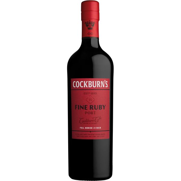 Cockburn’s Fine Ruby Port, 75 cl x 6