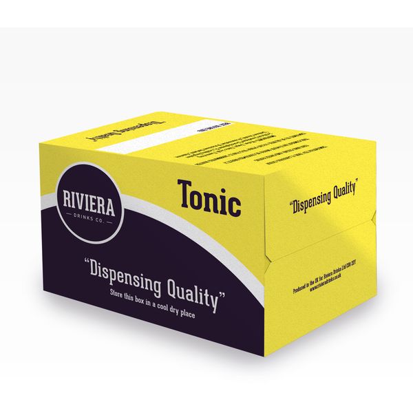 Riviera Premium Tonic Draught, post-mix, 10 lt x 1