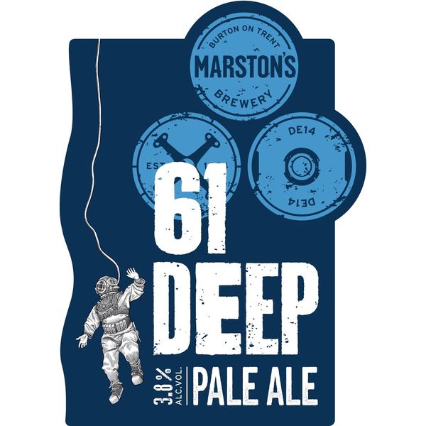 Marstons 61 Deep Pale Ale, cask, 9 GL x 1