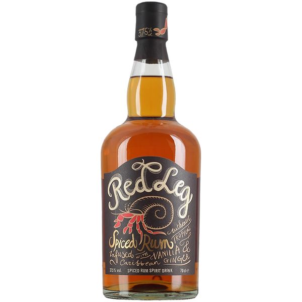 Red Leg Spiced Rum, 70 cl x 6