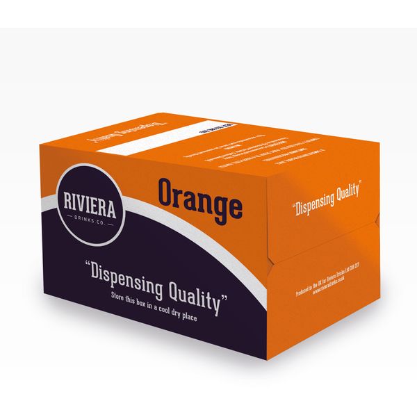 Riviera Premium Orange Draught, post-mix, 10 lt x 1