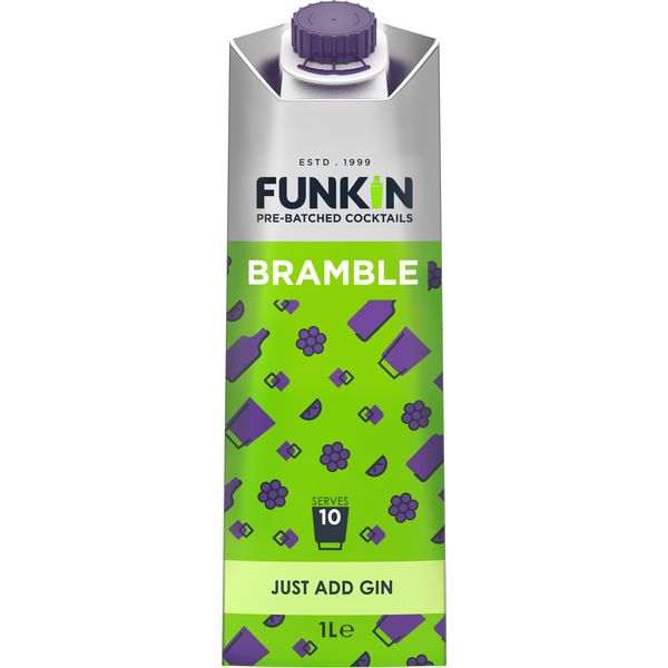 Funkin Bramble Pre-Batched Cocktail Mixer, 1LT x 6