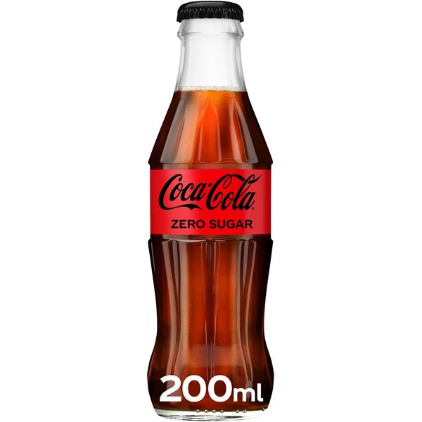 Coca Cola Zero Sugar, NRB, 200 ml x 24