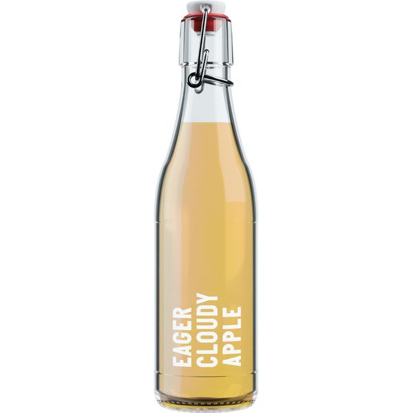 Eager Carbonated Cloudy Apple, NRB, 330 ml x 12