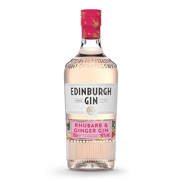 Edinburgh Rhubarb & Ginger Gin, 40% Abv, 70 cl x 6