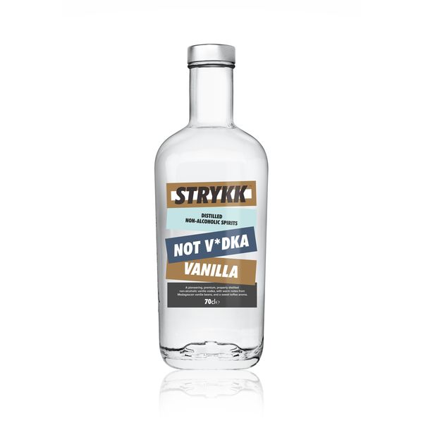STRYKK Not Vanilla Vodka, 70 cl x 6